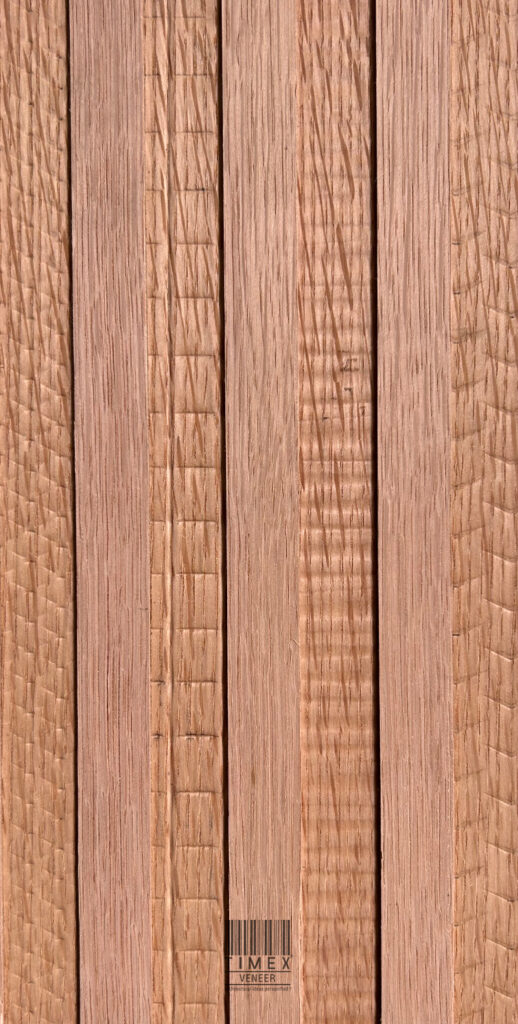 TEXTURE LOUVERS WHITE OAK - Timex Veneer
