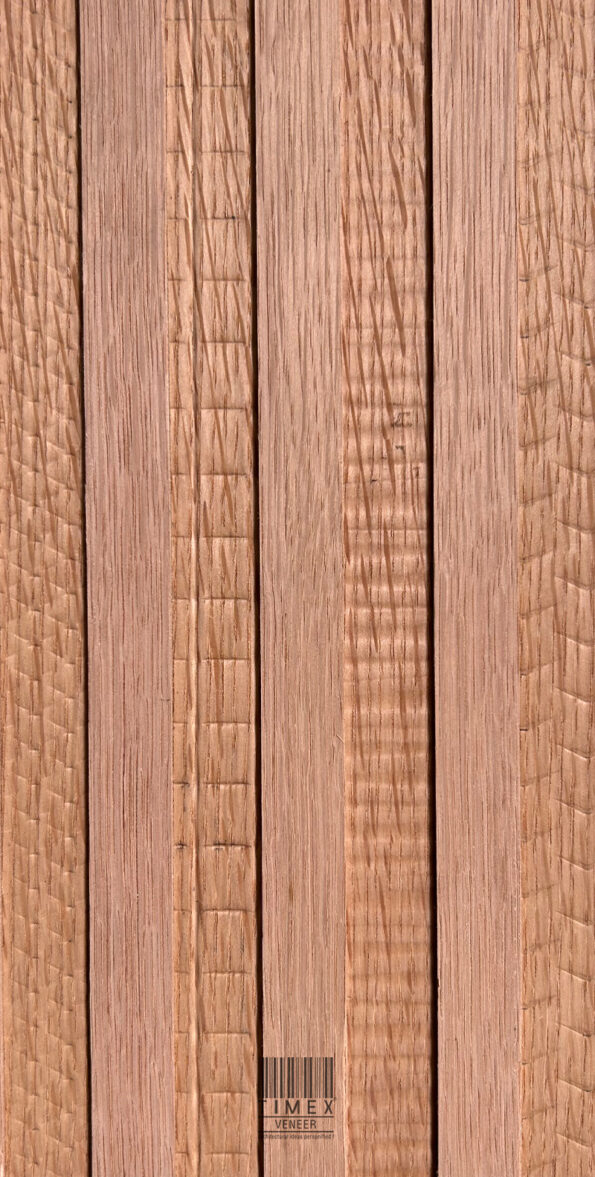 TEXTURE LOUVERS WHITE OAK - Timex Veneer